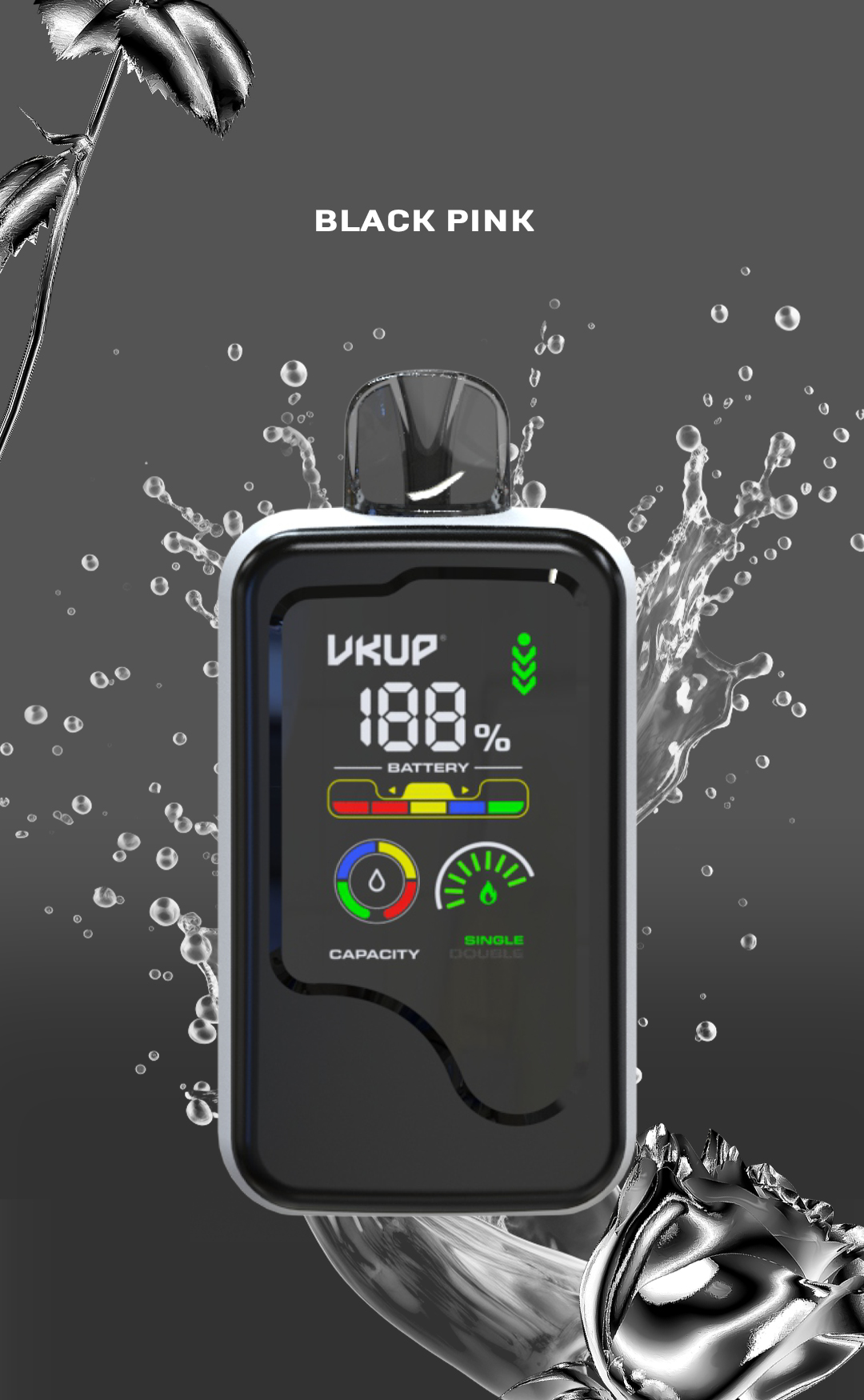 BLACK PINK - VKUP Z01 18000 PUFFS