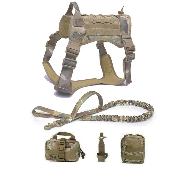 RECON GS2 K9 Tactical Harness 5 Piece Set - pxmxraz