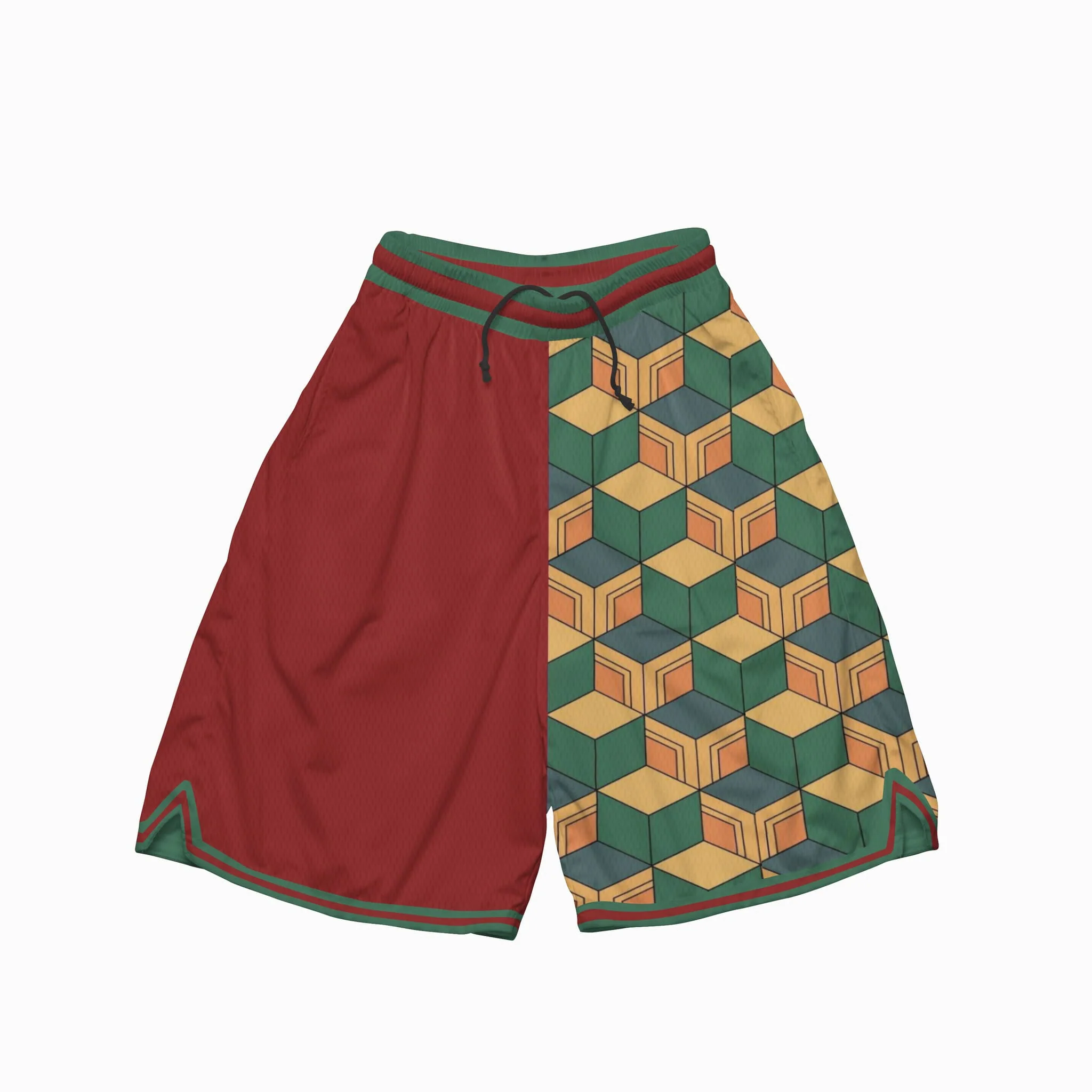 Reviews - Water Pillar Classic Basketball Shorts - animeecho