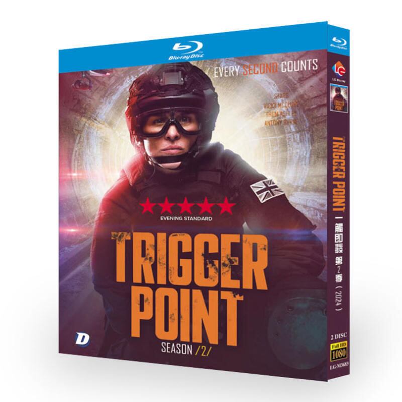 ドラマ Trigger Point Season 2 (2024) ブルーレイ2-DISC[Blu-ray-BOX]高画質海外盤正規品 ...
